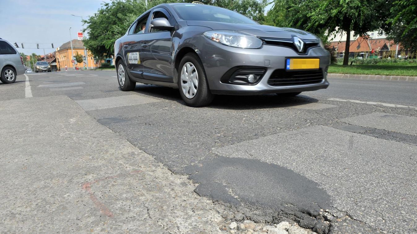 Sok városi út állapota kritikus