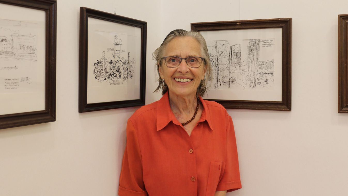 Tollal járt Petőfi nyomában Baki Mária