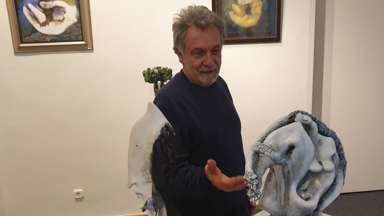 Új oldaláról mutatkozik be Angelo Minuti olasz szobrászművész