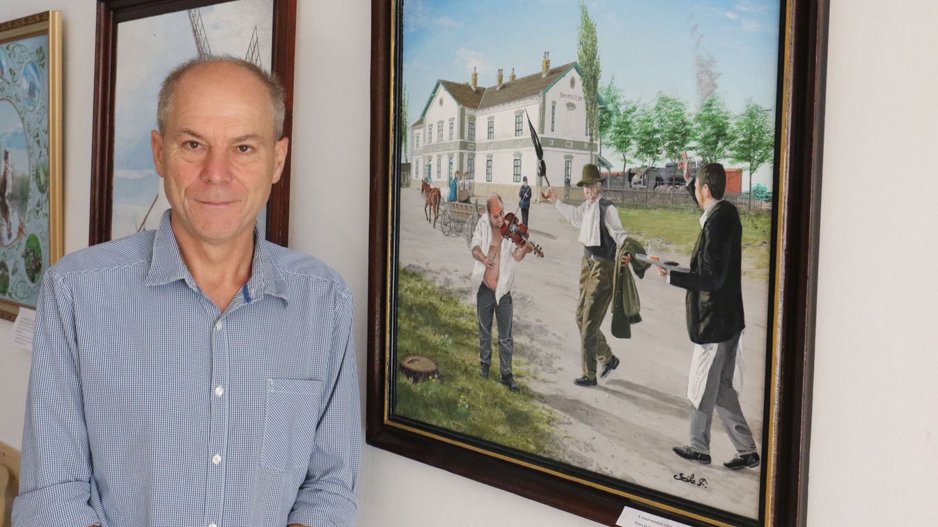 Kunszentmiklós múltját jelenítik meg Szőke Ferenc képei – galériával