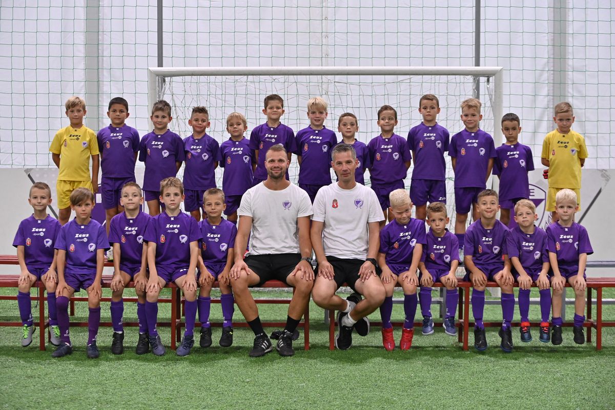 A KTE LA U8 lelkes és szorgalmas