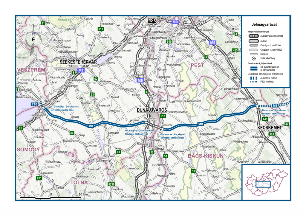 M8-as autópálya: folytatódik az építkezés