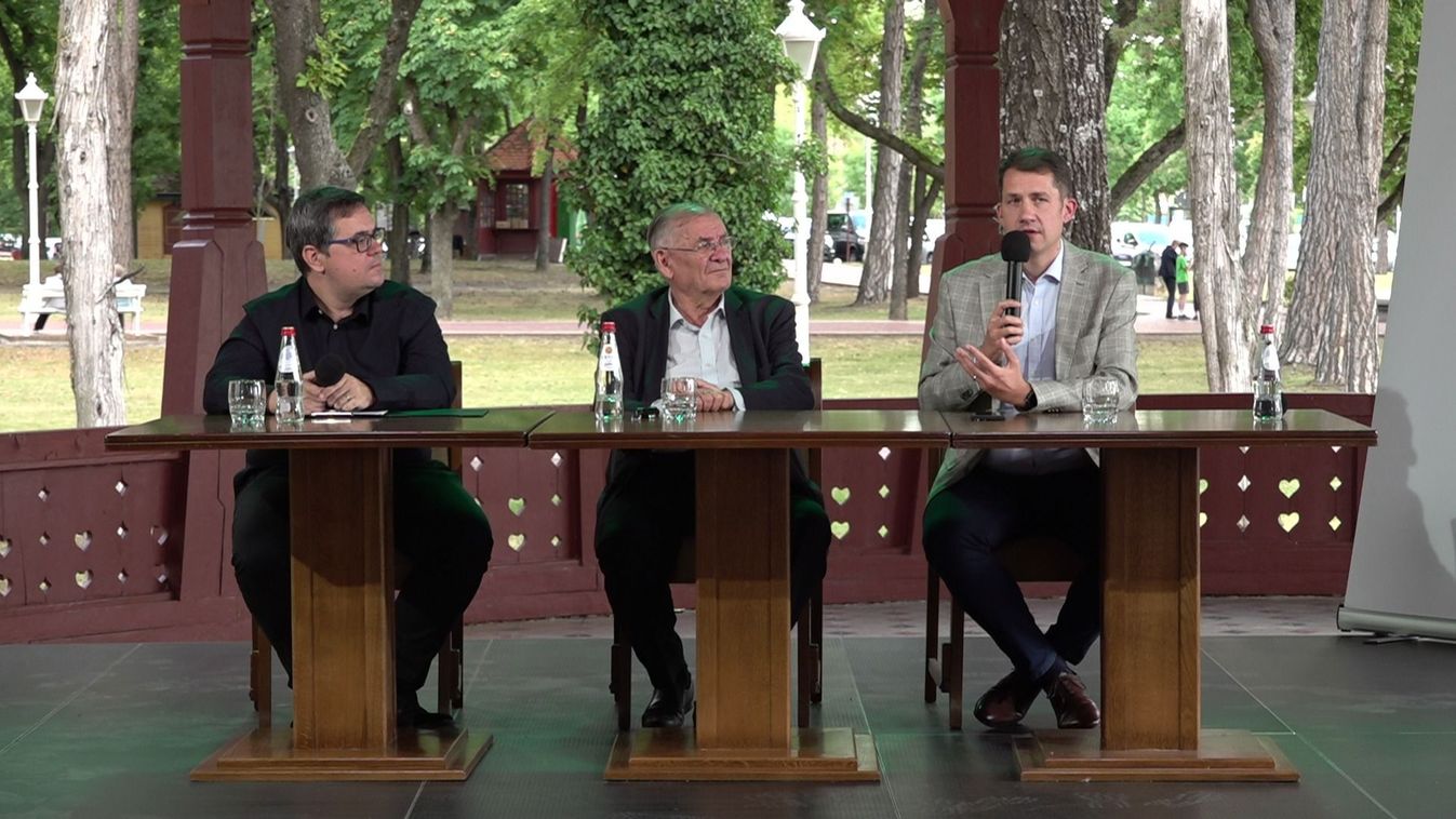 Lezsák Sándor a palicsi Nyárhangoló Fesztivál vendége volt