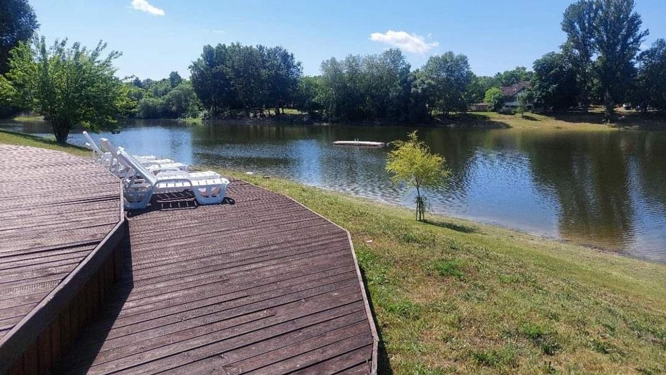 Sugovica szabadstrand bezárása Baján – Alacsony vízállás miatt zárva a strand
