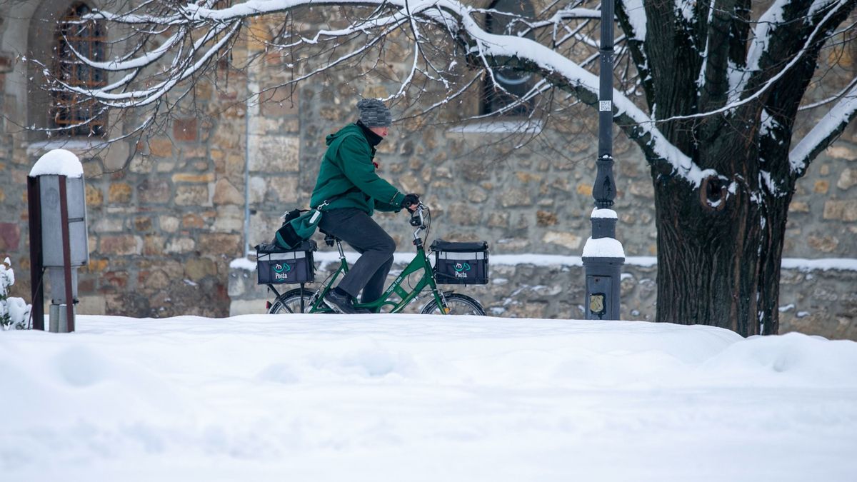 Hófúvásra figyelmeztet a HungaroMet