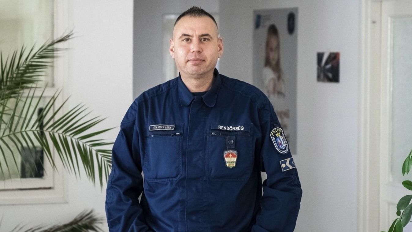 Tóth Attila Gábor szabadszállási rendőr hobbija az elfogás