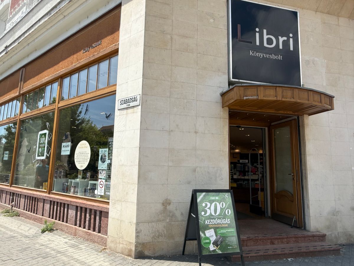 A Libri Kecskemét főterén végleg bezár